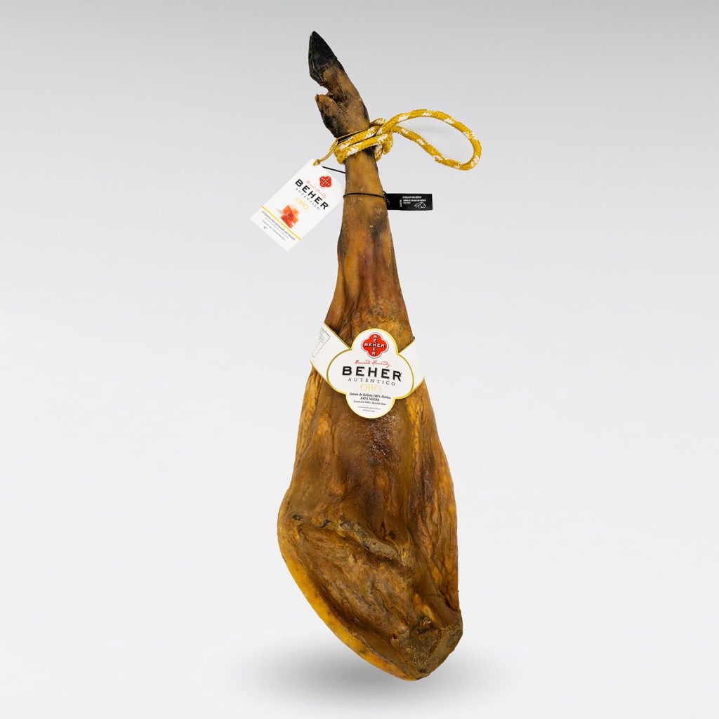 JAMON IBERICO 100 BELLOTA ORO PATA NEGRA