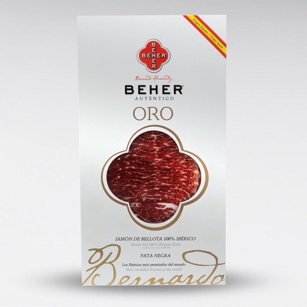 LONCHEADO 100GR. JAMON 100 IBERICO BELLOTA ORO PATA NEGRA BEHER